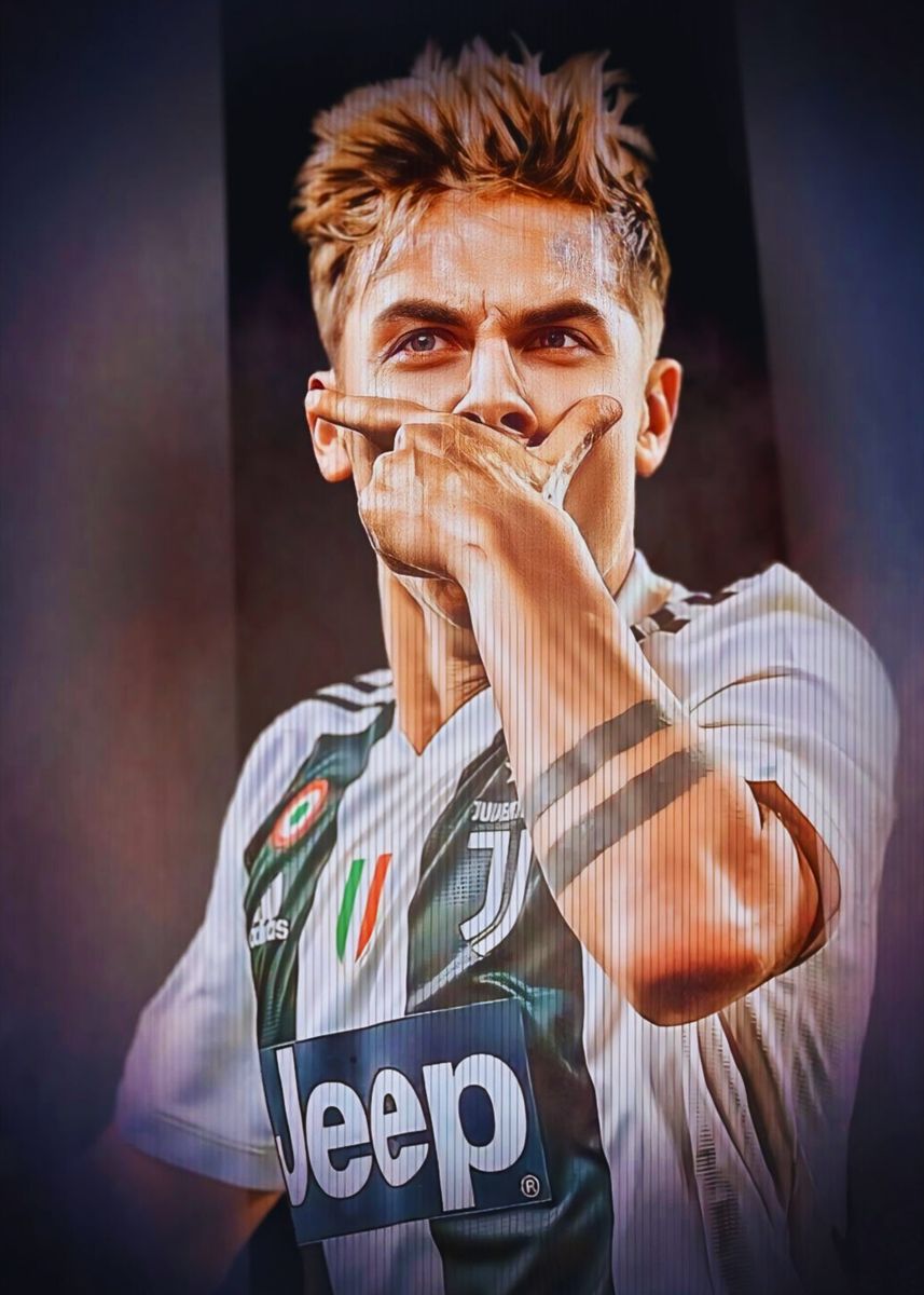 'Paulo Dybala Juventus Jersey' Poster, picture, metal print, paint by ...