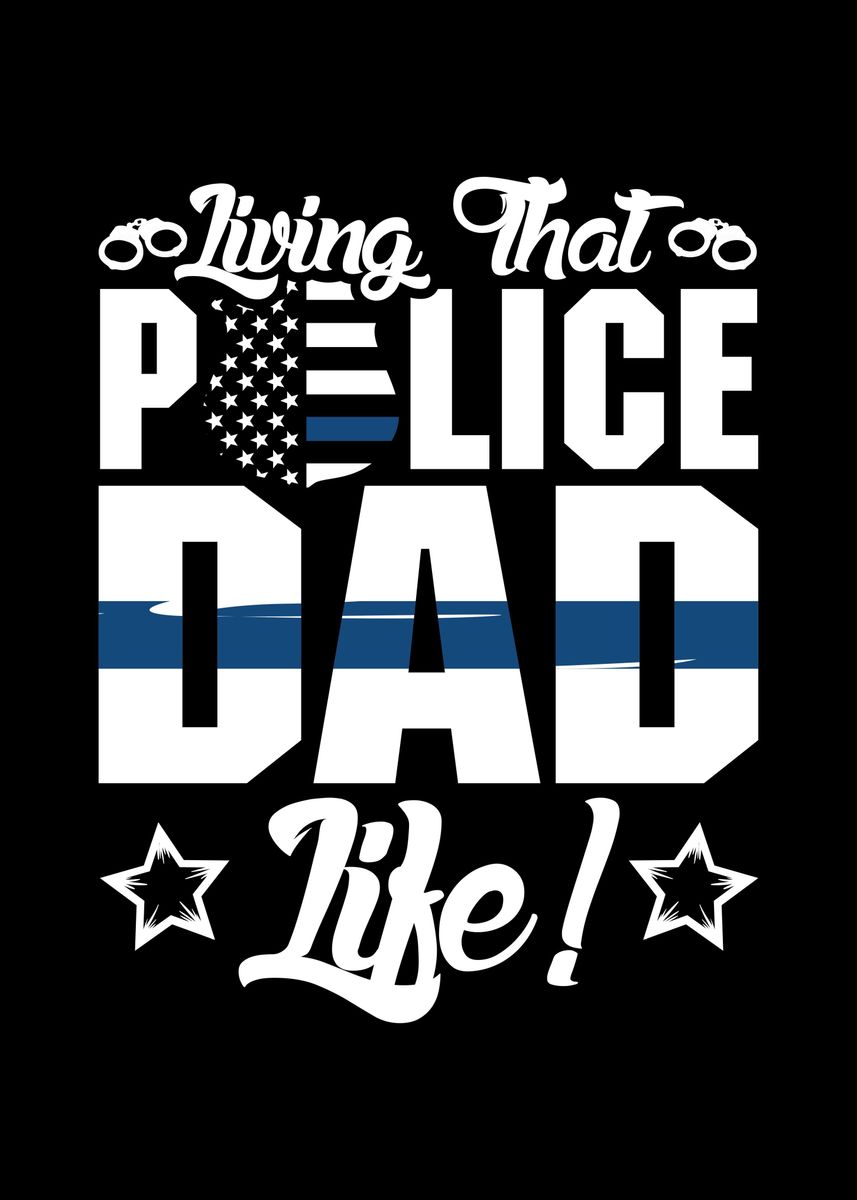 'Police Officer' Poster, picture, metal print, paint by Sebastian ...