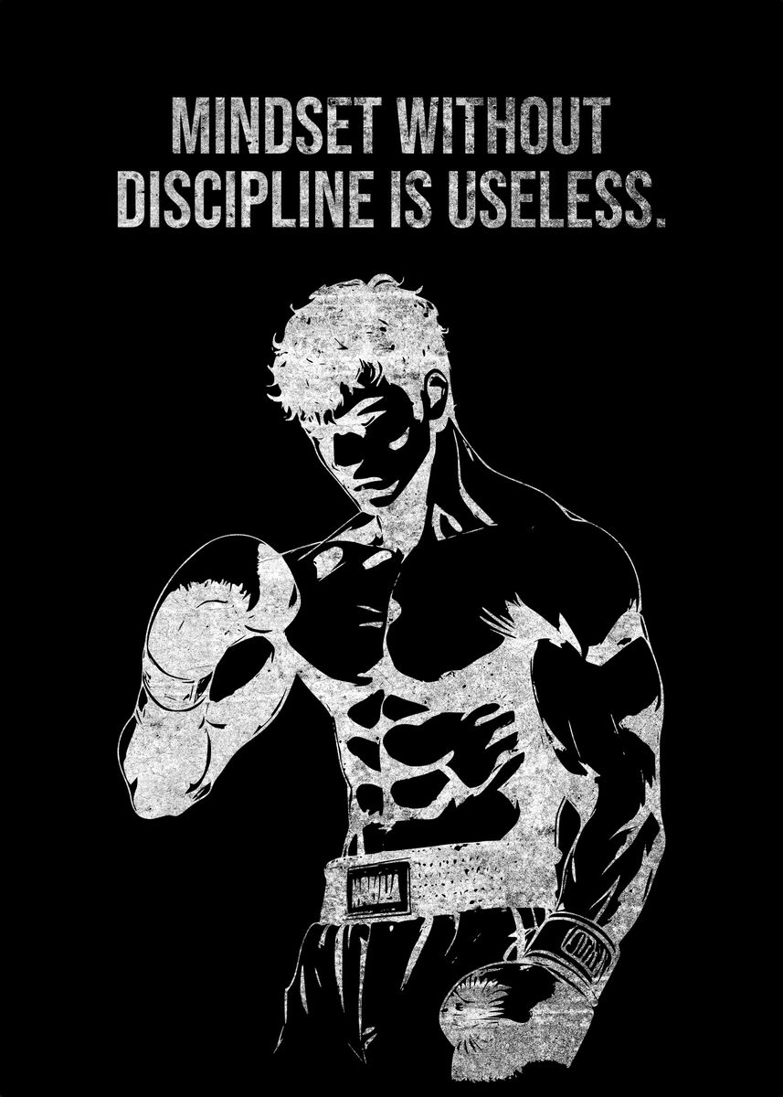 'Boxing Motivation Poster' Poster, picture, metal print, paint by ...