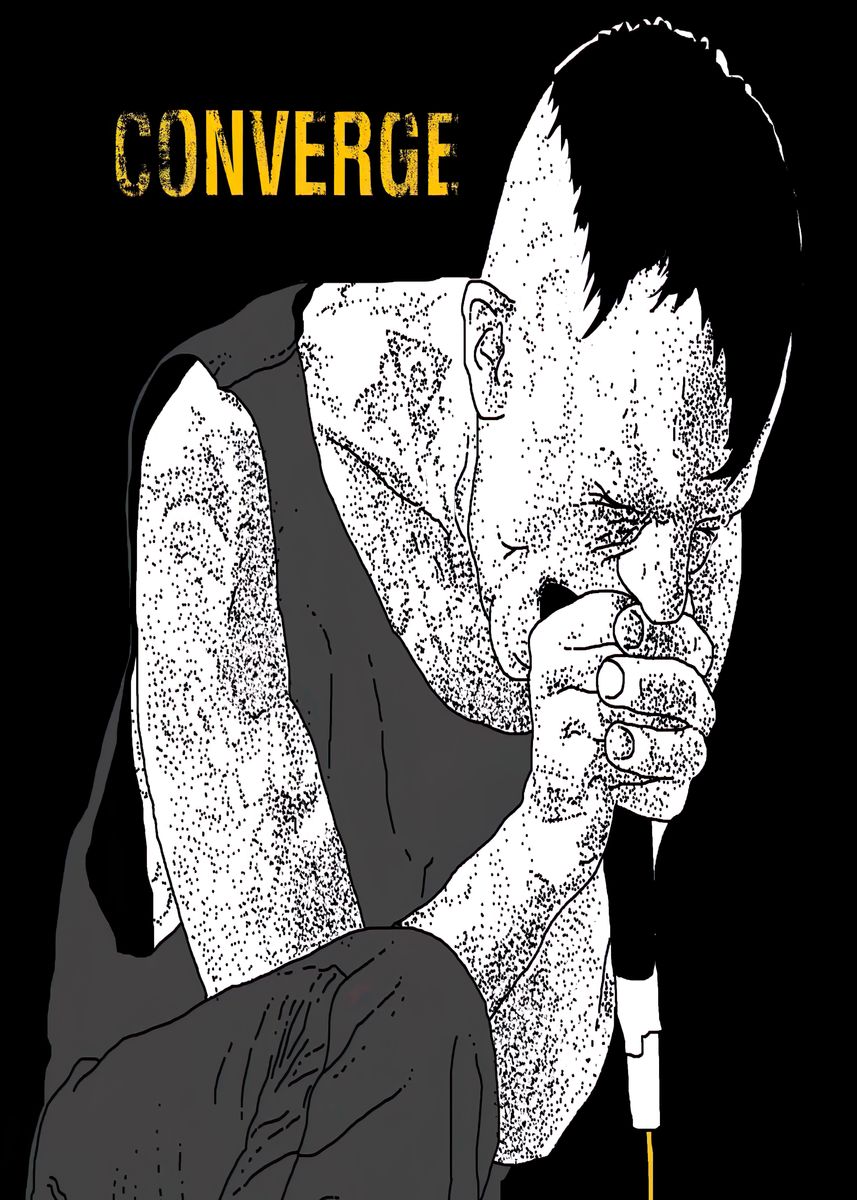 'Converge Band' Poster, picture, metal print, paint by Music Album ...