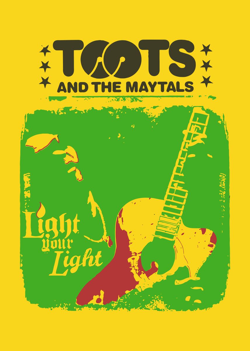 'Toots And The Maytals Light Your Light' Poster, picture, metal print ...