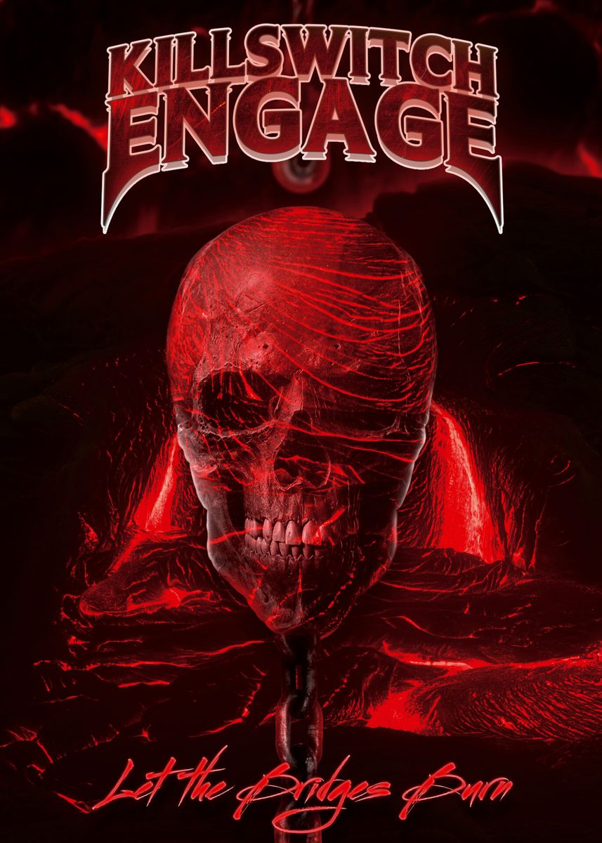 'Killswitch Engage Album Cover' Poster, picture, metal print, paint by ...