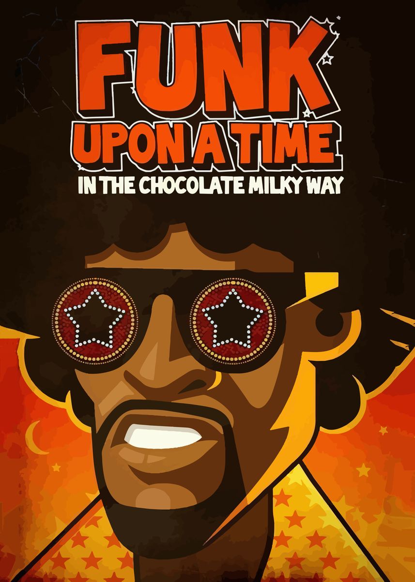 'Funk Upon a Time Poster' Poster, picture, metal print, paint by Rans ...