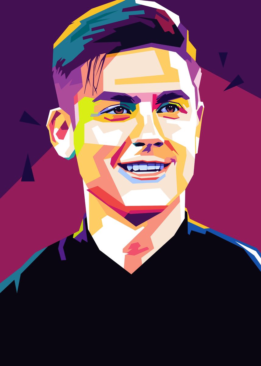 'Paulo Dybala Footballer' Poster, picture, metal print, paint by Siksis ...