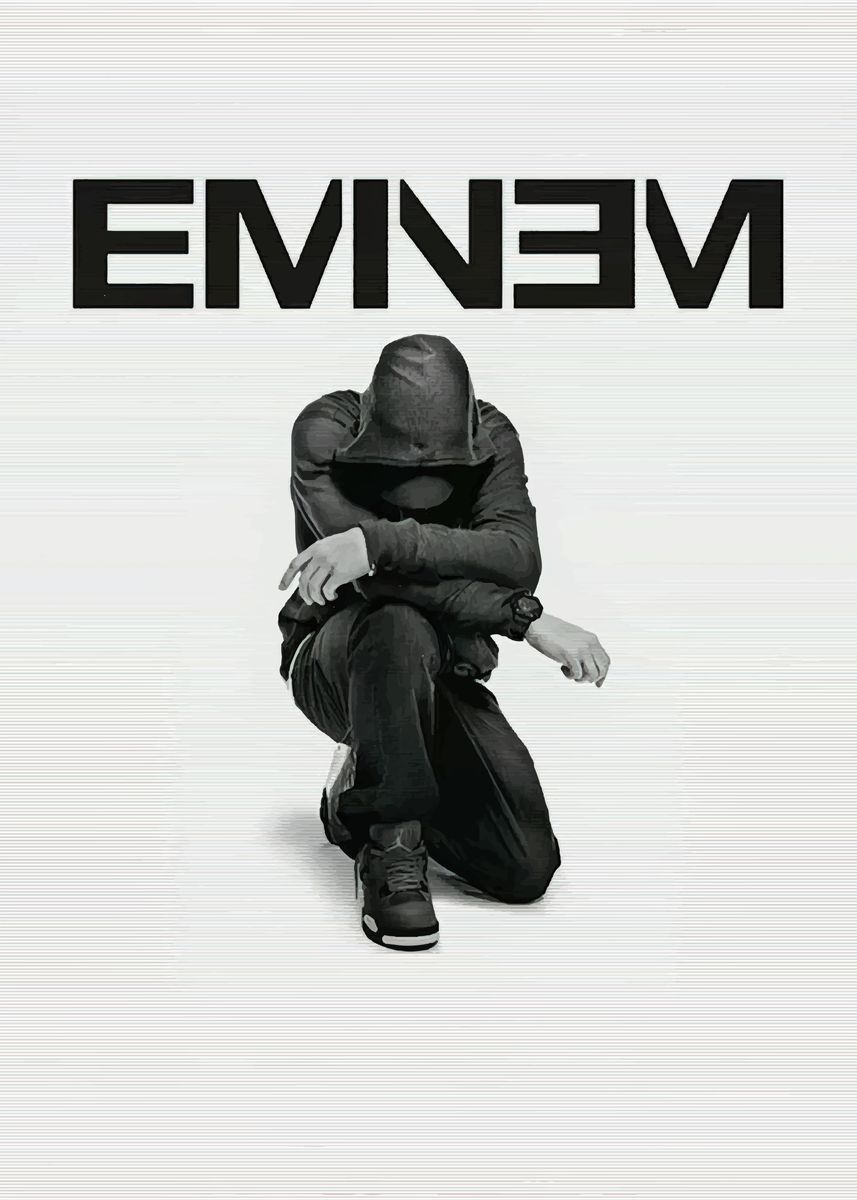 'Eminem Album Cover' Poster, picture, metal print, paint by hendra melo ...