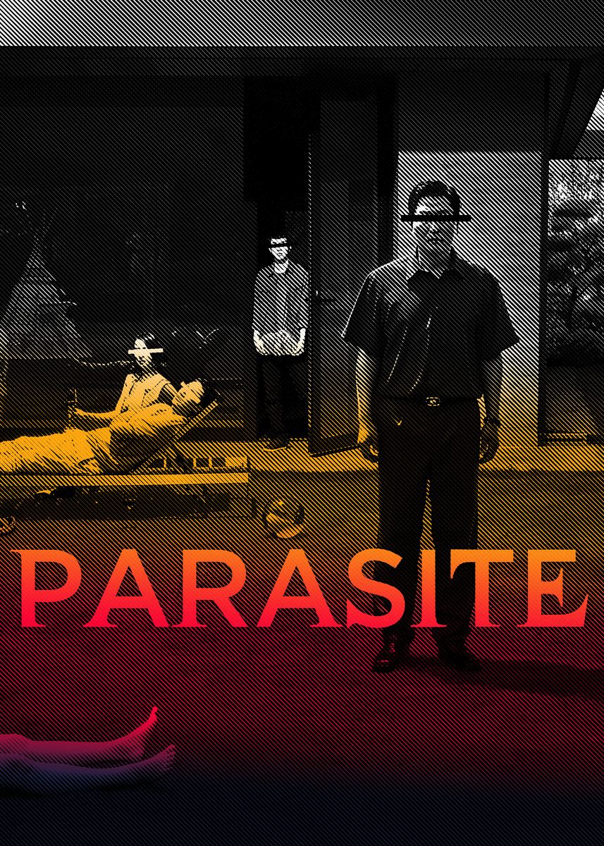 'Parasite Movie Poster' Poster, picture, metal print, paint by Greatest ...