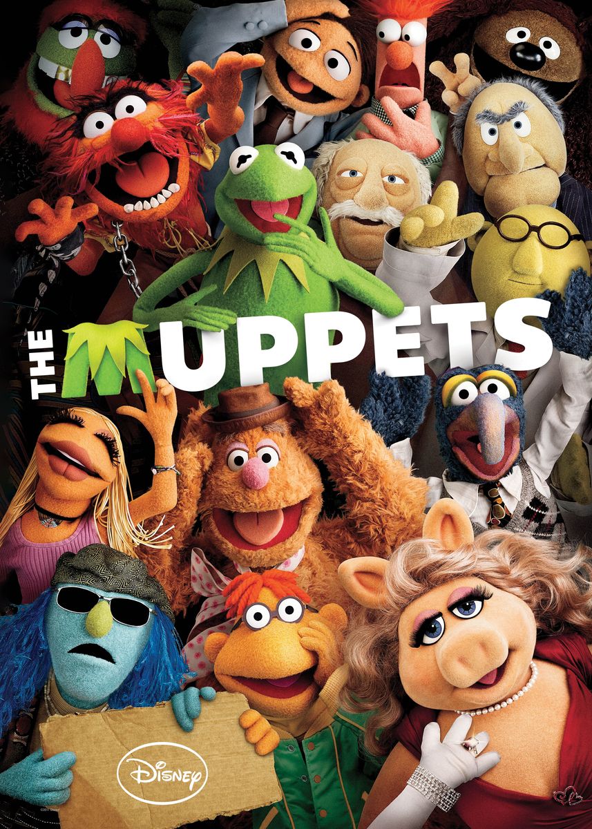 'The Muppets Group' Poster, picture, metal print, paint by Disney ...