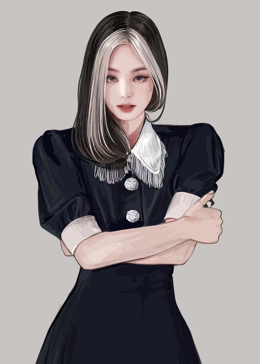 'Jennie Blackpink' Poster, picture, metal print, paint by AlteoWn Music ...