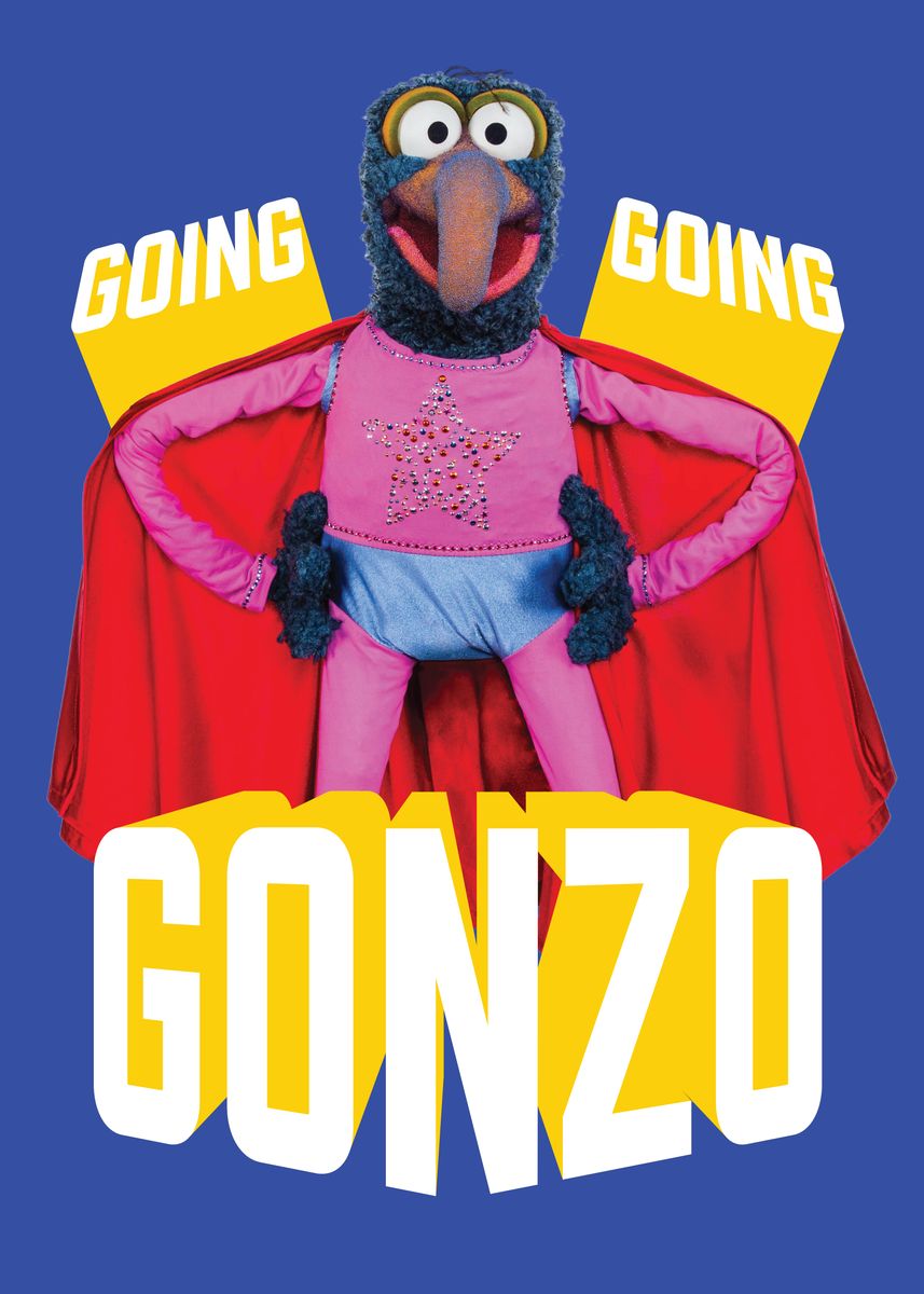 'Going Going Gonzo' Poster, picture, metal print, paint by Disney ...