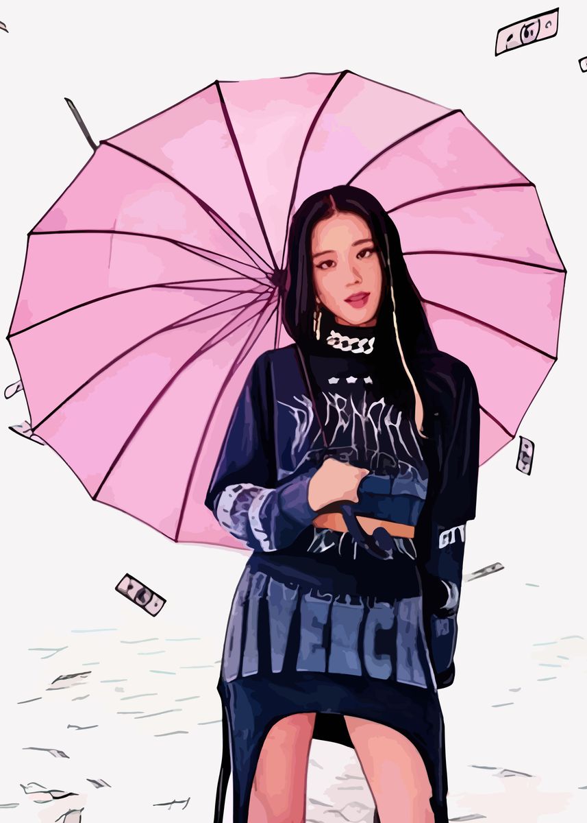 'Jisoo Blackpink' Poster, picture, metal print, paint by AlteoWn Music ...