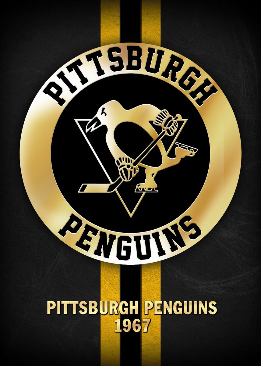 'Pittsburgh Penguins Art' Poster, picture, metal print, paint by ...