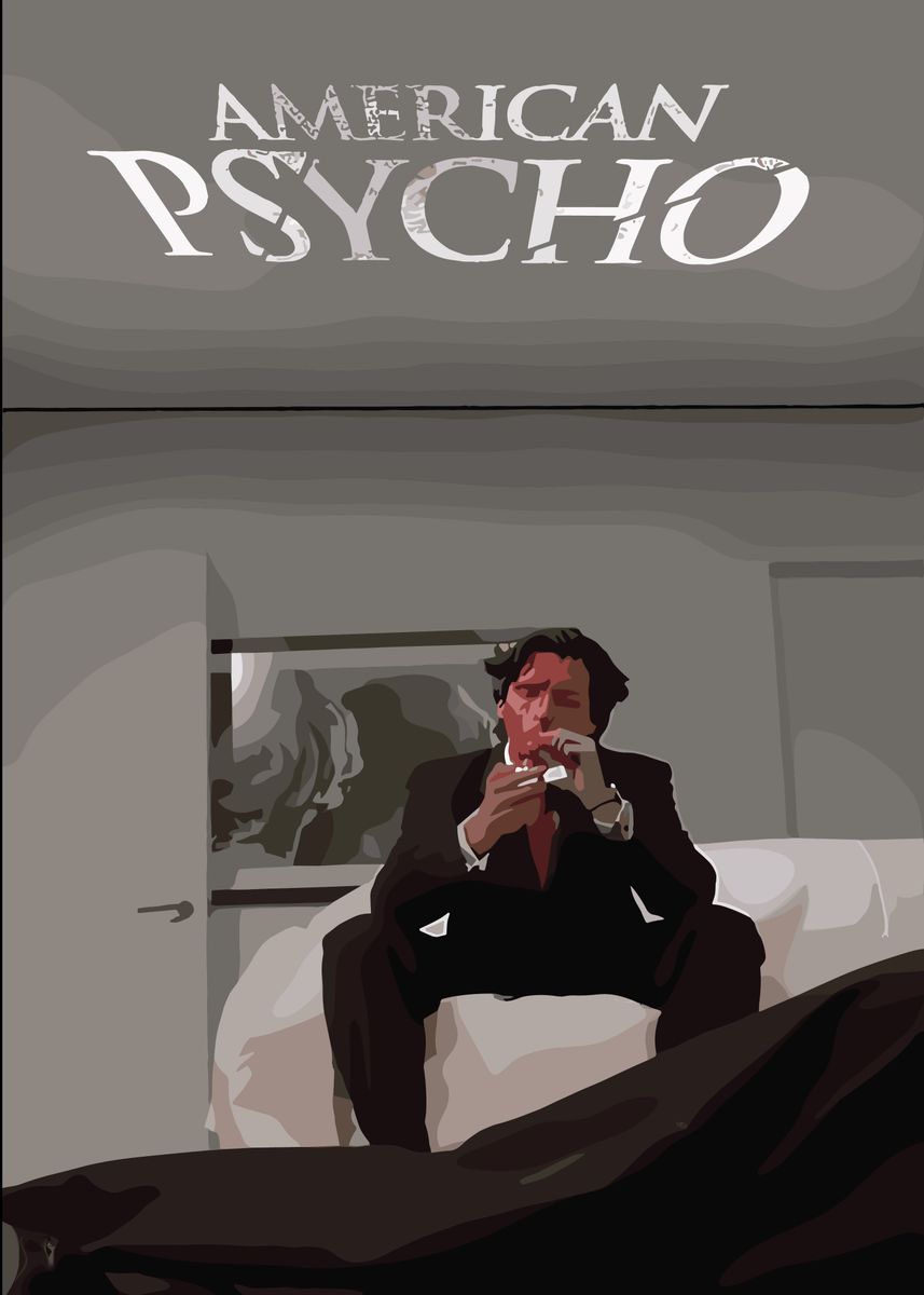 'American Psycho' Poster, picture, metal print, paint by Elg Production ...