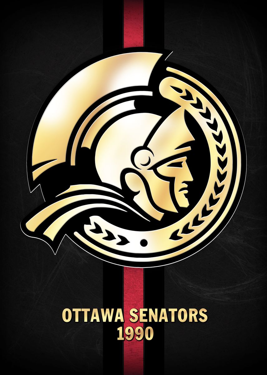 'Ottawa Senators' Poster, picture, metal print, paint by ArtisYen ...