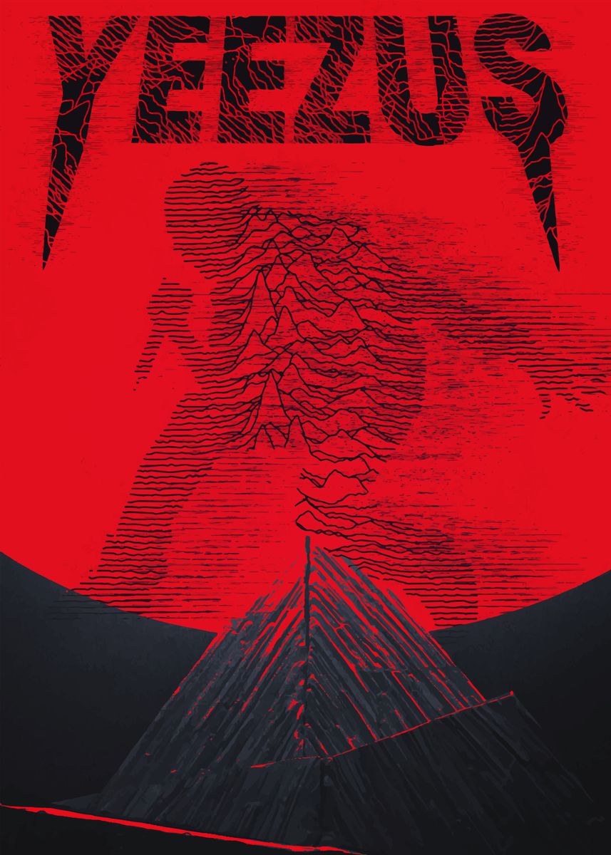 'Yeezus Album Cover' Poster, picture, metal print, paint by lisa black ...