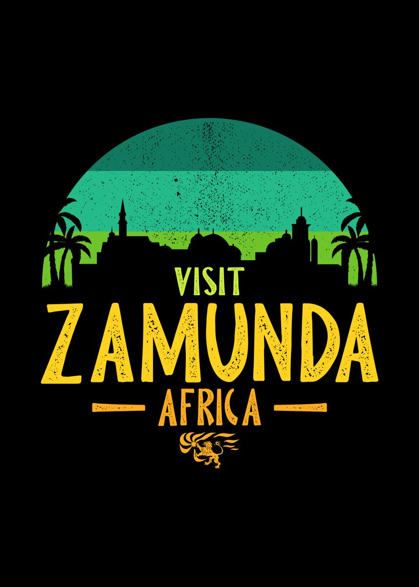 'Visit Zamunda ' Poster, picture, metal print, paint by sachpica | Displate