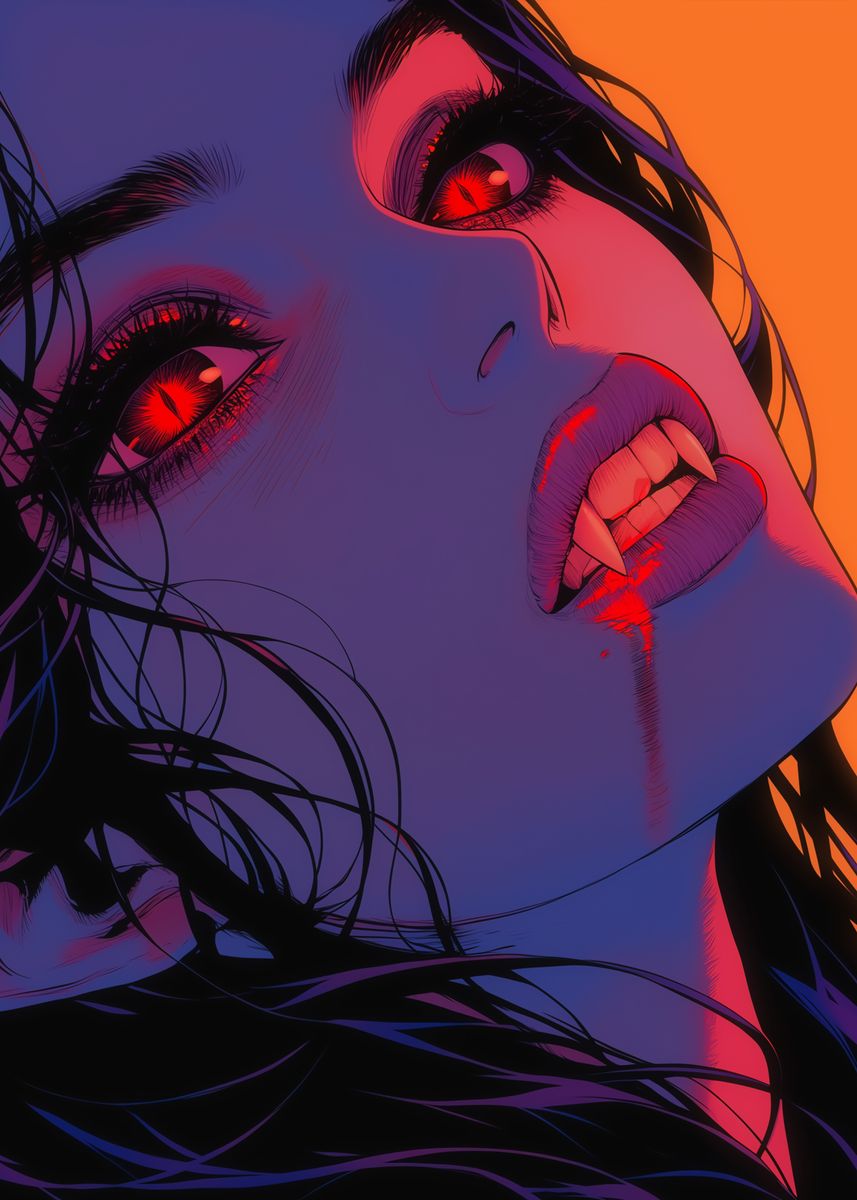 'Bloody issue' Poster, picture, metal print, paint by ...