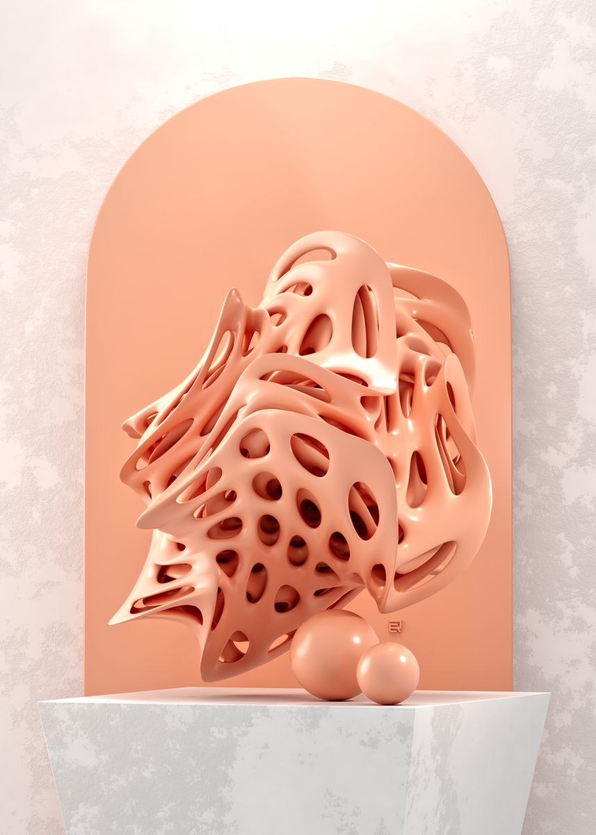 'Psyche' Poster, picture, metal print, paint by Emanuel Rivera | Displate