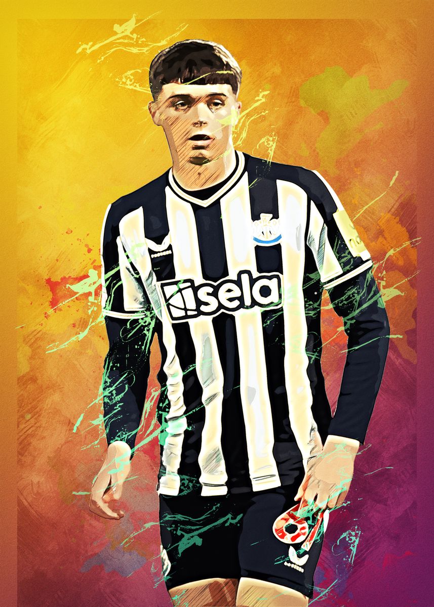 'Lewis Miley Portrait' Poster, picture, metal print, paint by MeJar ...