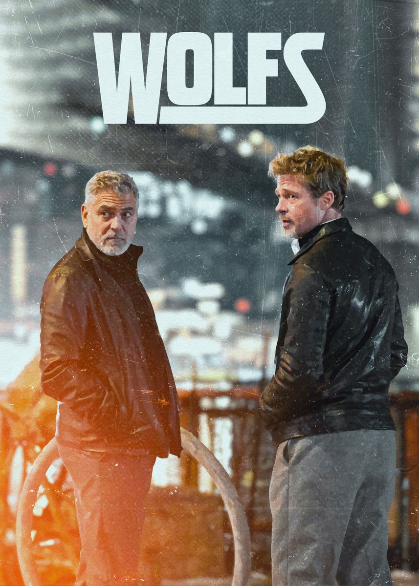 'Wolfs Movie Poster' Poster, picture, metal print, paint by NuMaNi Art ...
