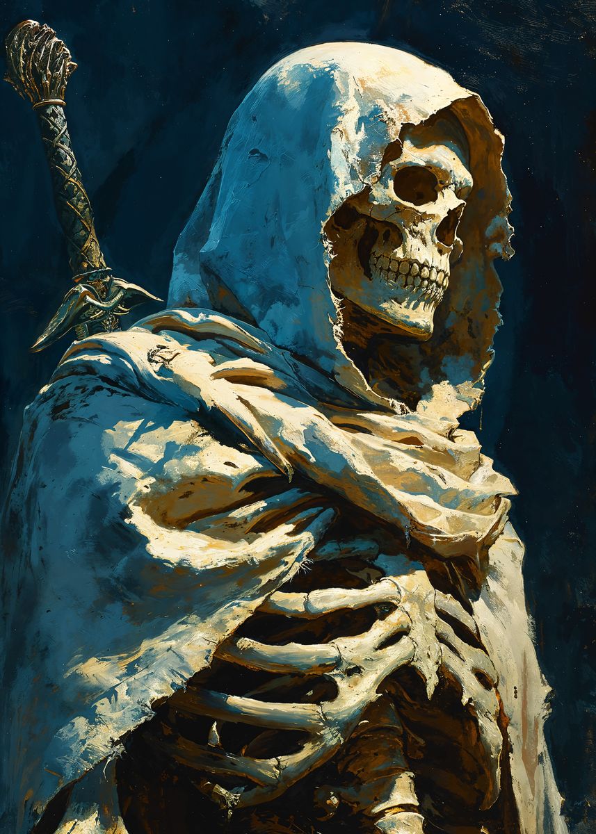 'Death's Messenger' Poster, picture, metal print, paint by Pixaverse ...