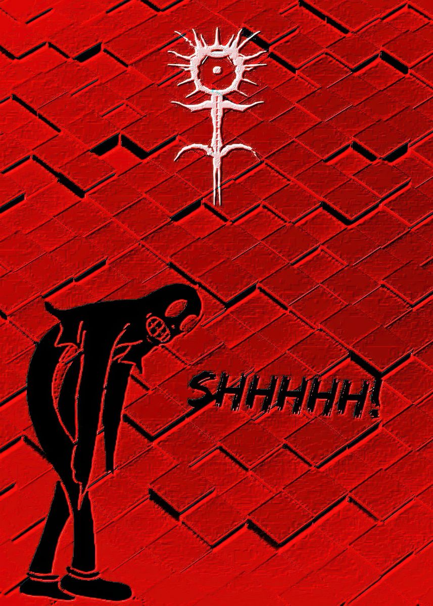 'Ghostemane' Poster, picture, metal print, paint by Luk Boy | Displate