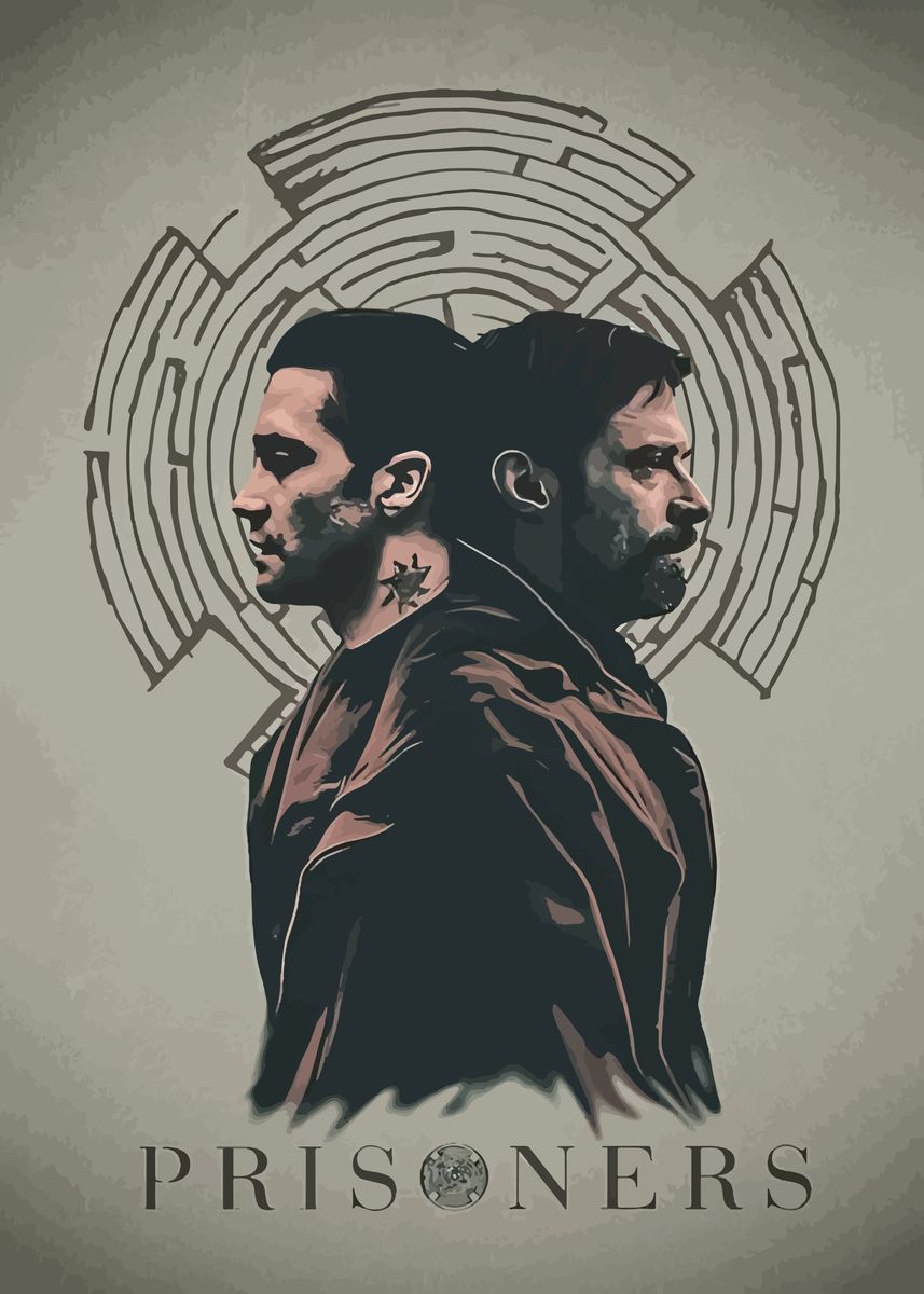 'Prisoners Movie Poster' Poster, picture, metal print, paint by Rans ...
