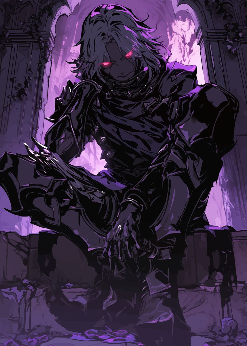 'Dark Fantasy Character' Poster, picture, metal print, paint by Elegant ...