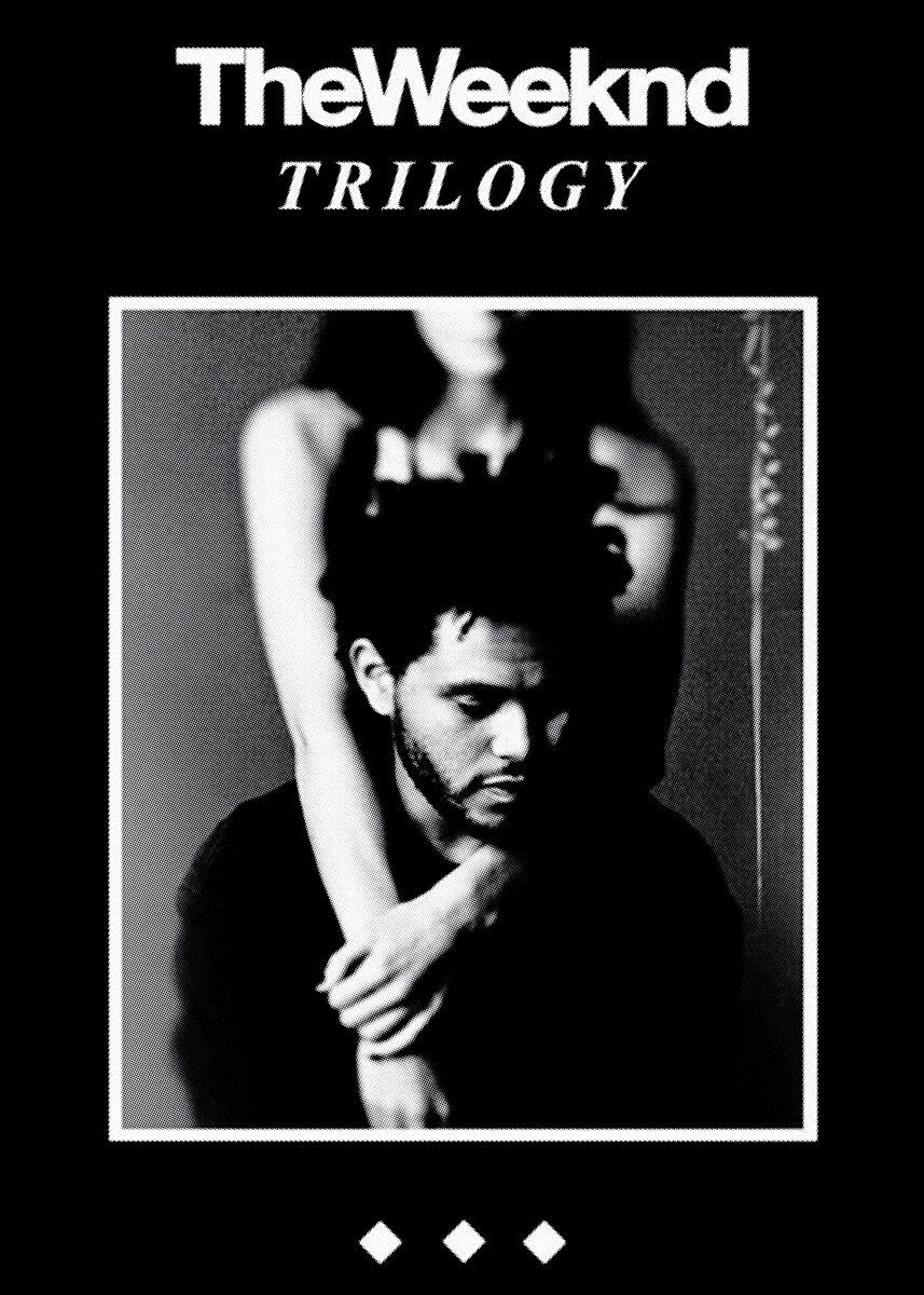 'The Weeknd Trilogy Album Cover' Poster, picture, metal print, paint by ...