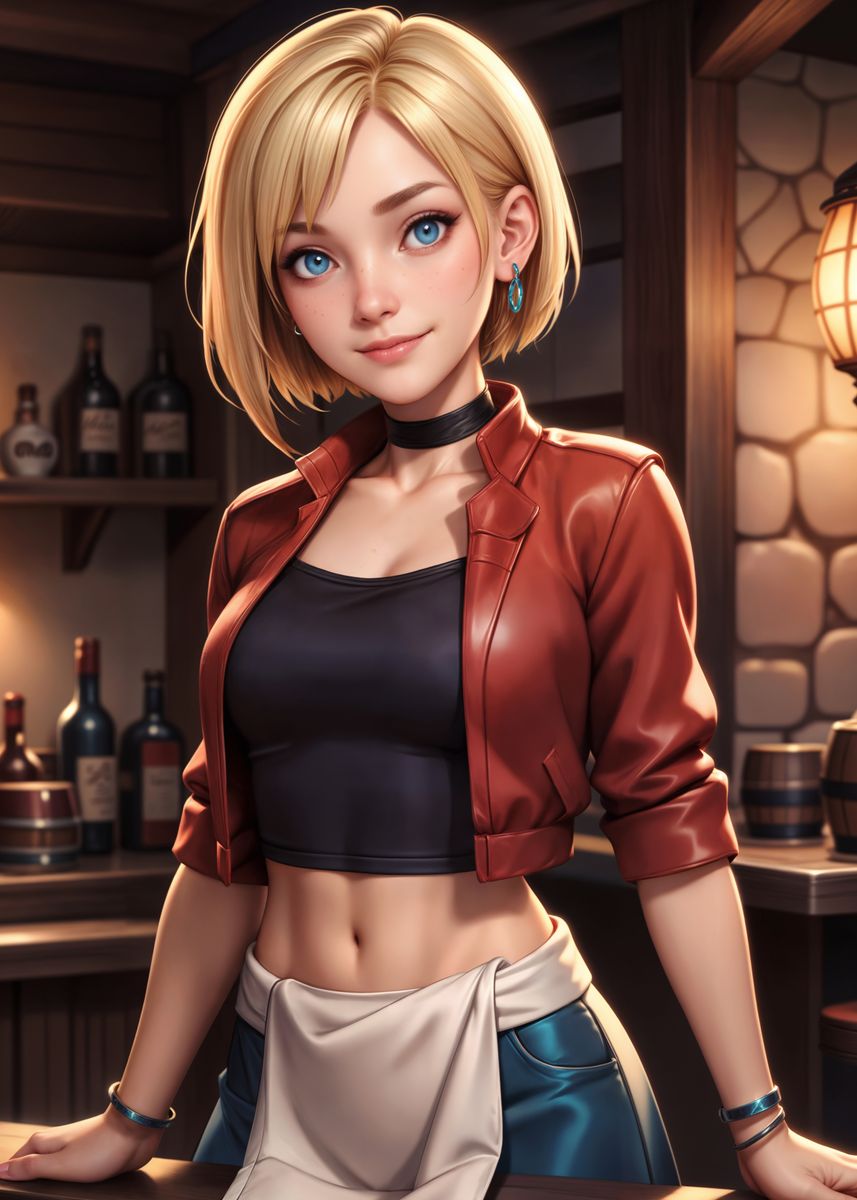 'Grace My Time At Sandrock' Poster, picture, metal print, paint by ...