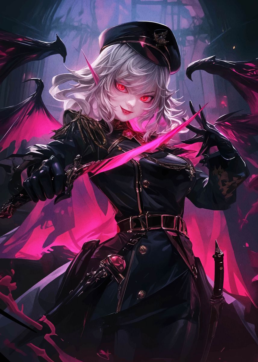 'Vampire Commander' Poster, picture, metal print, paint by Hojay lkan ...