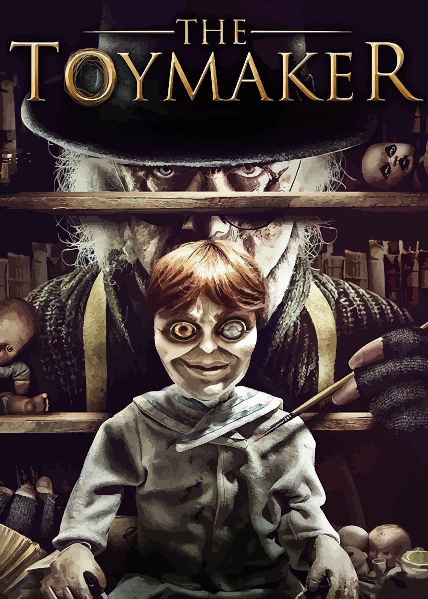 'The Toymaker Movie Poster' Poster, picture, metal print, paint by Rans ...