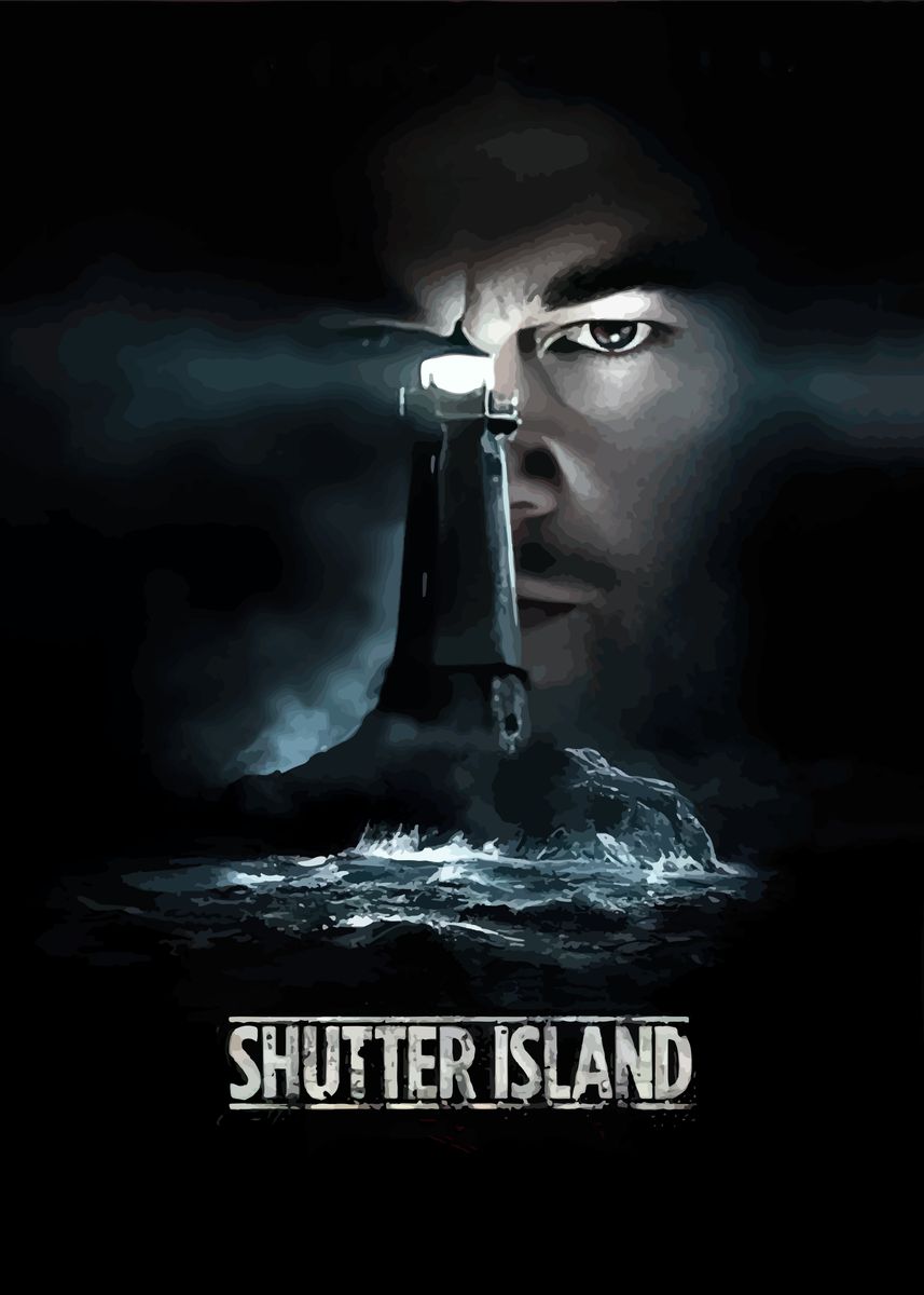 'Shutter Island Movie Poster' Poster, picture, metal print, paint by ...