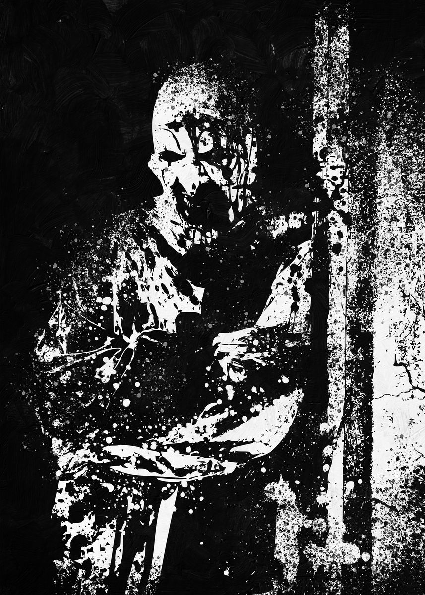 'Terrifier' Poster, picture, metal print, paint by Nerdworld 1 | Displate