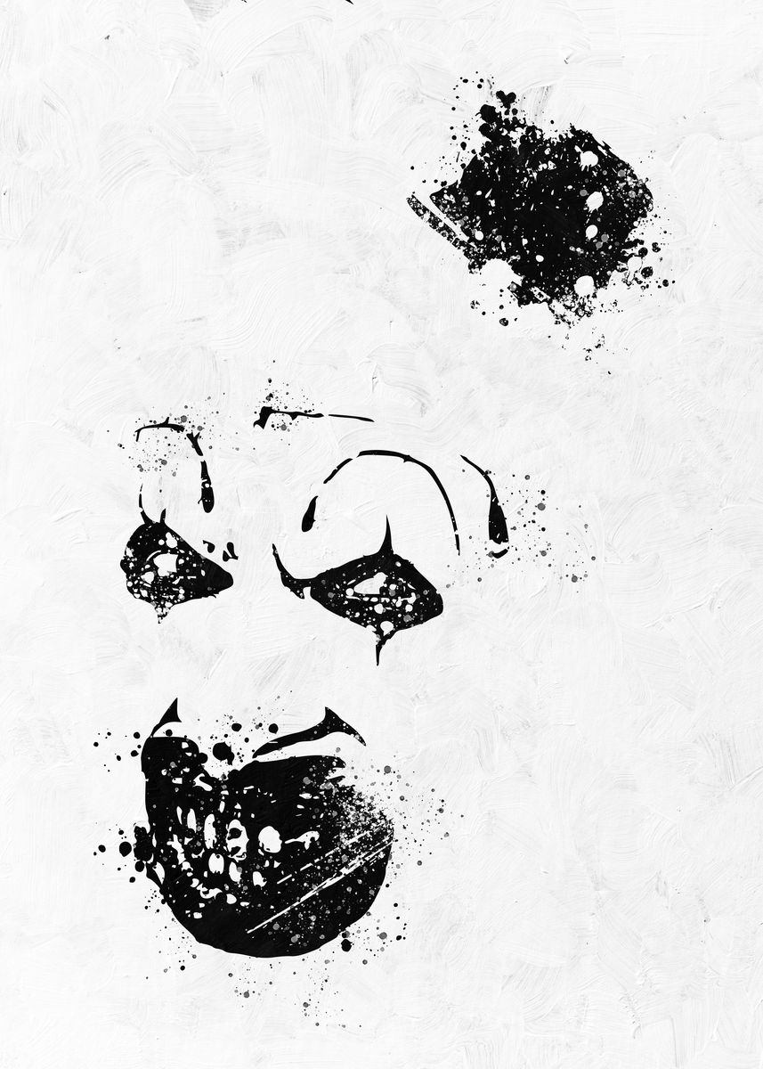 'Terrifier' Poster, picture, metal print, paint by Nerdworld 1 | Displate