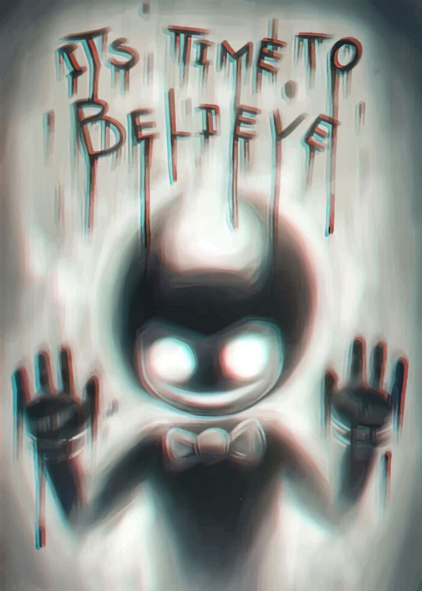 'Bendy and the Ink Machine' Poster, picture, metal print, paint by ...