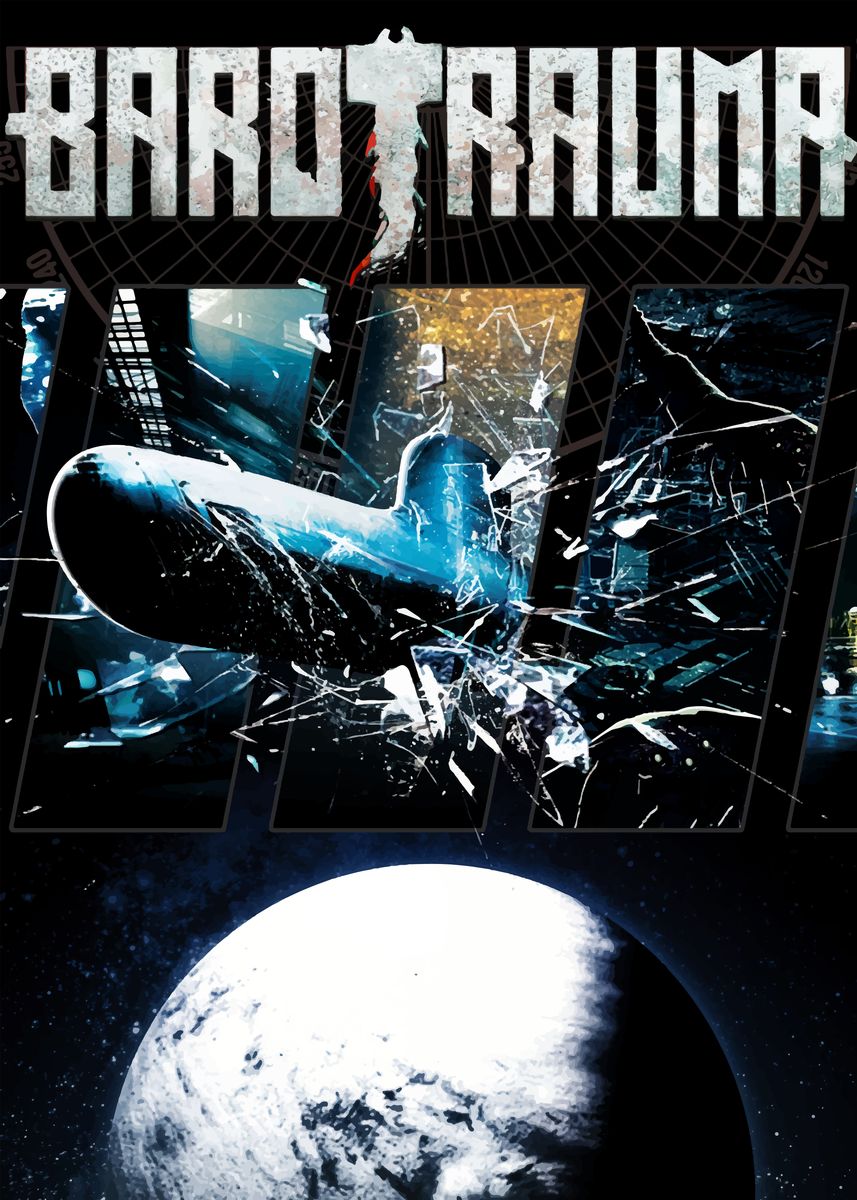 'Bardo Trauma Album Cover' Poster, picture, metal print, paint by ...