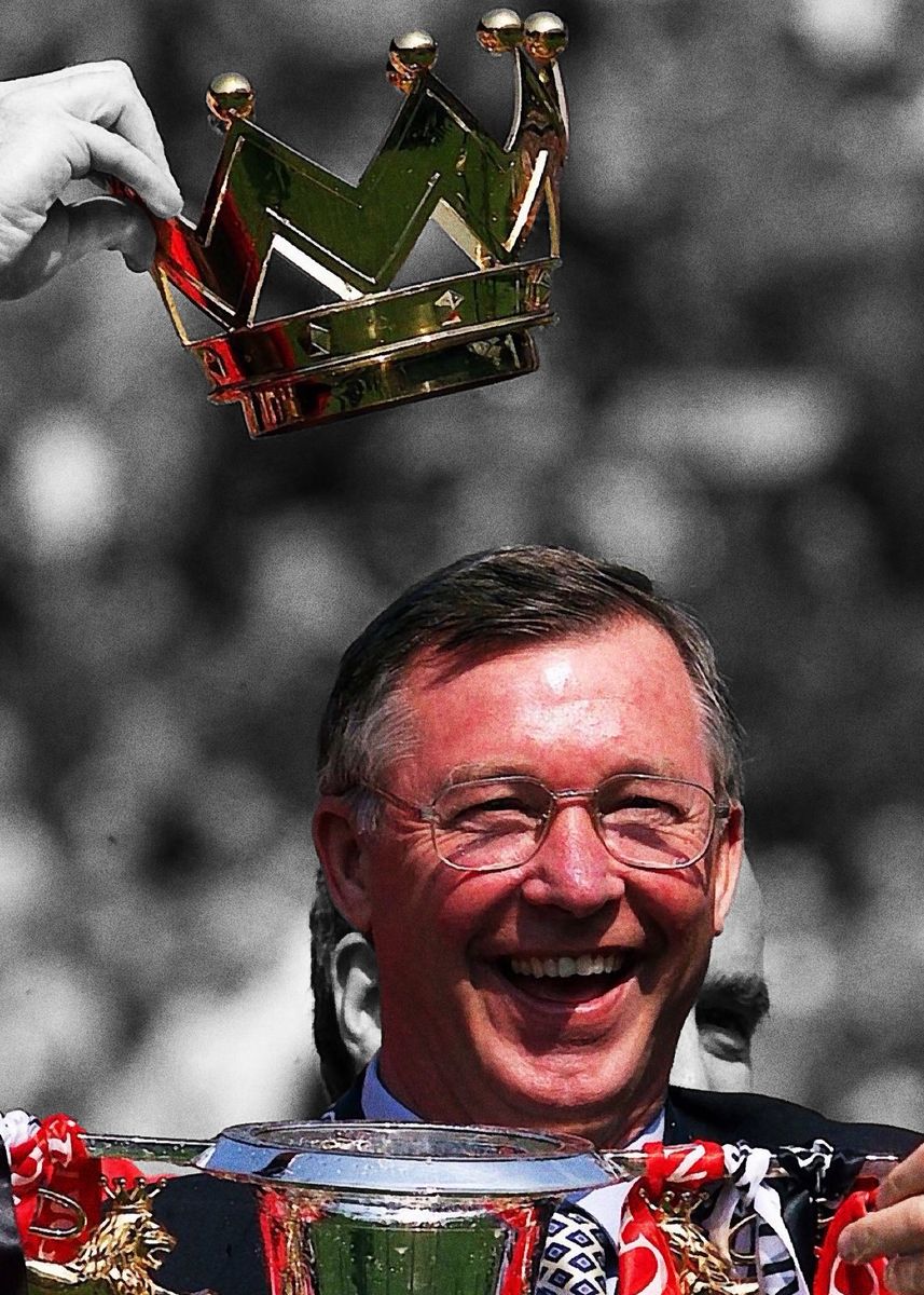 'Sir Alex Ferguson' Poster, picture, metal print, paint by Brian John ...