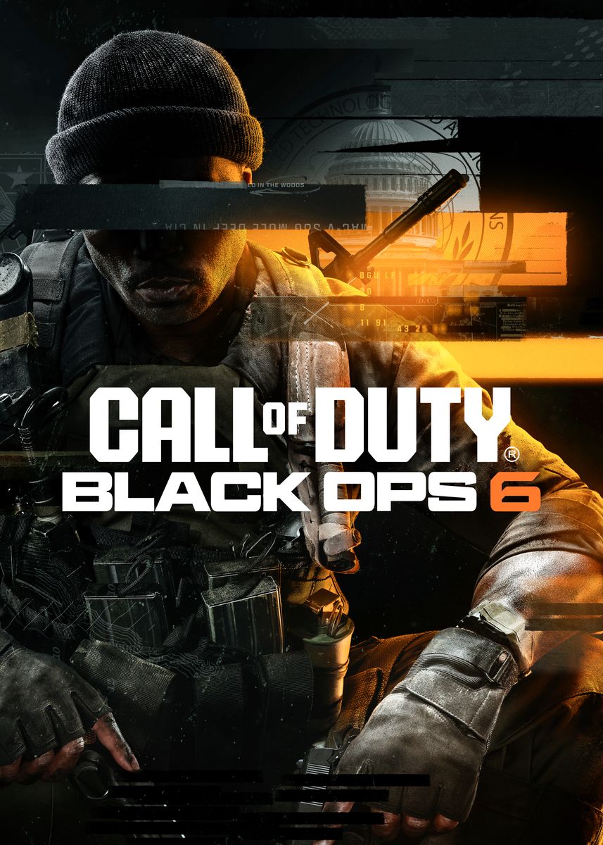 'Black Ops 6 Logo Vertical' Poster, picture, metal print, paint by Call ...