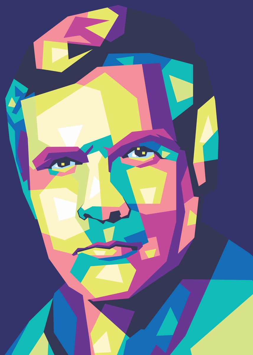 'Pop Art Portrait' Poster, picture, metal print, paint by koko robert ...