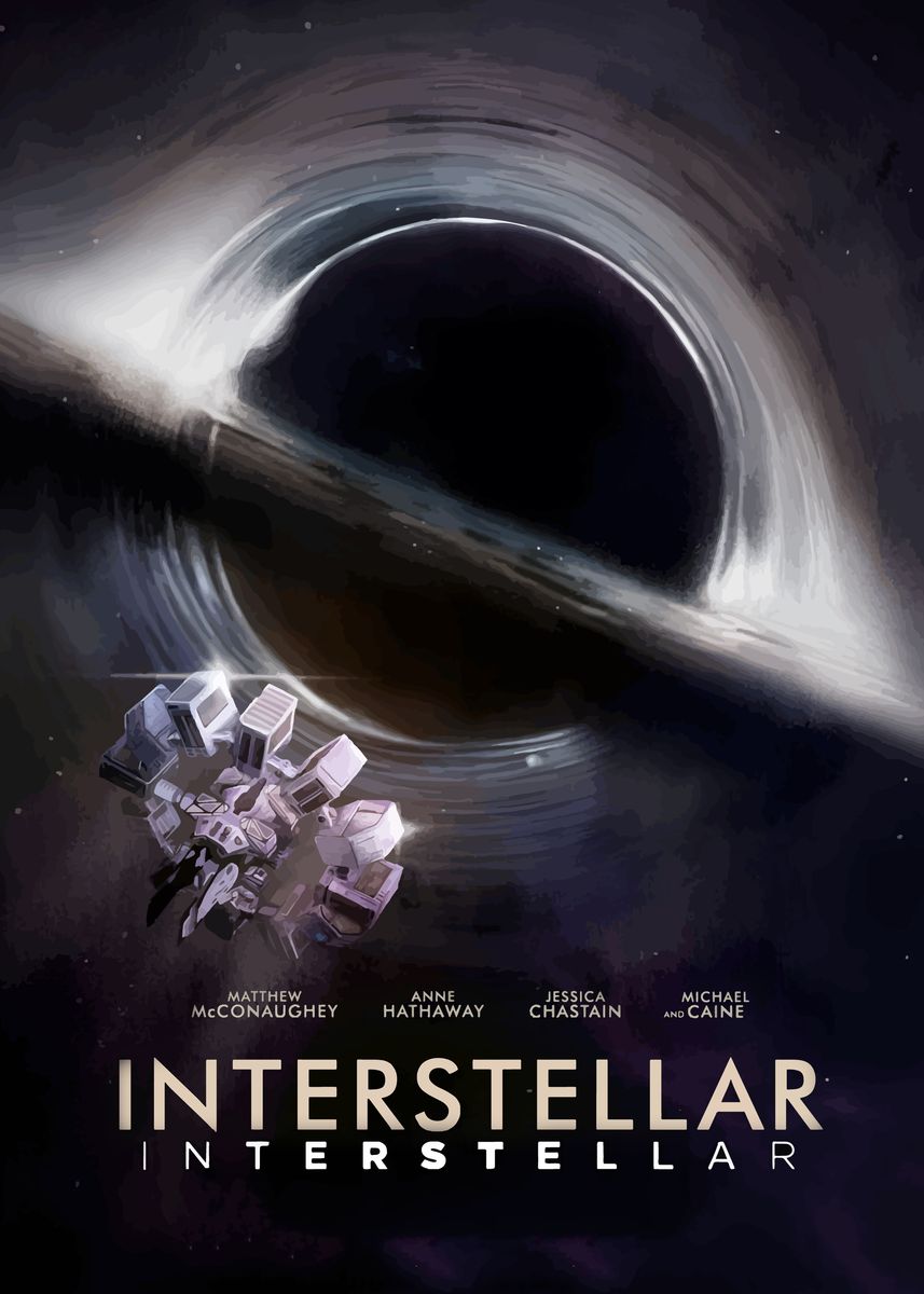 'Interstellar spaceship' Poster, picture, metal print, paint by maxmah ...
