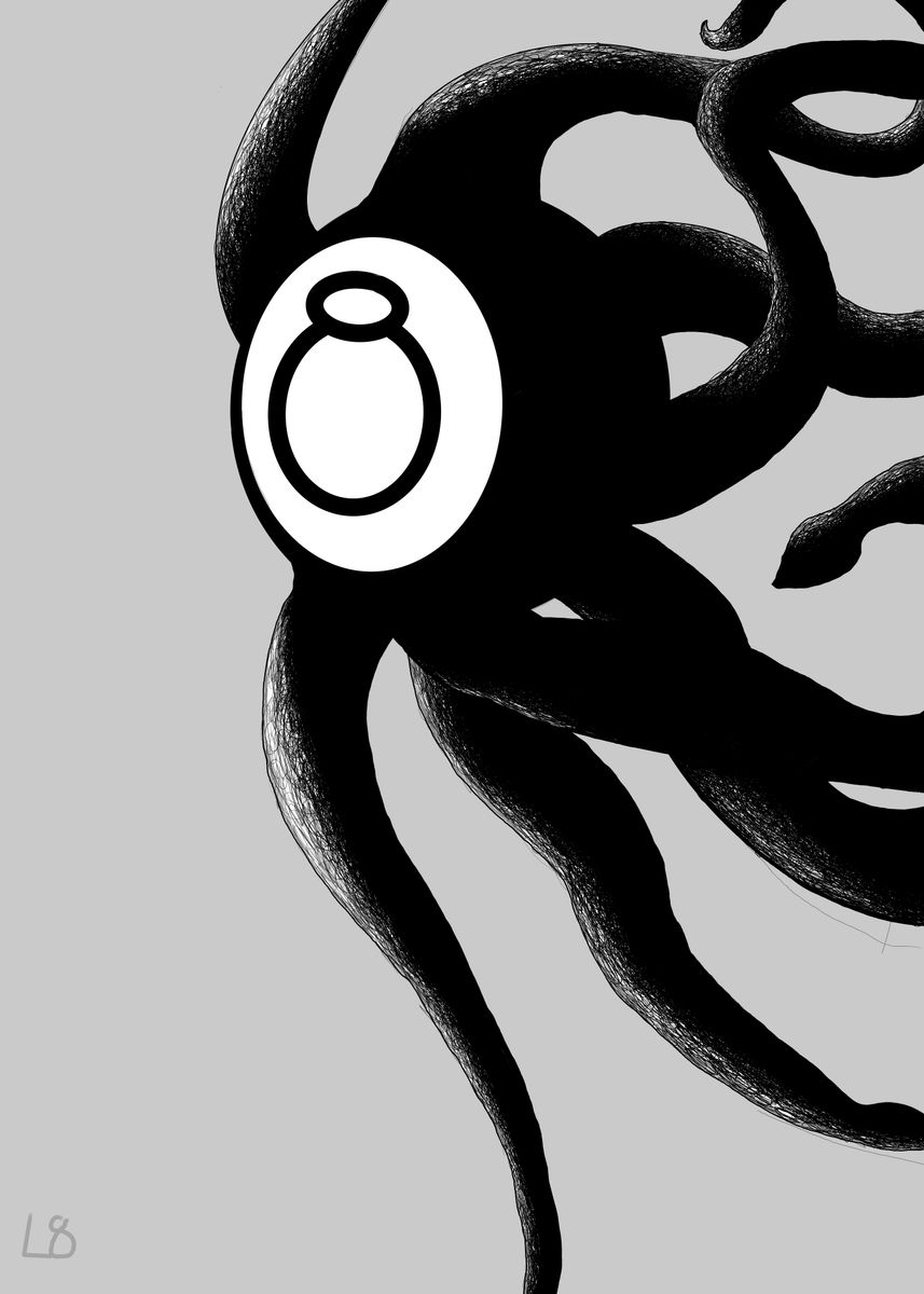 'LateChildsupport’s “The Cracken” V1' Poster, picture, metal print ...