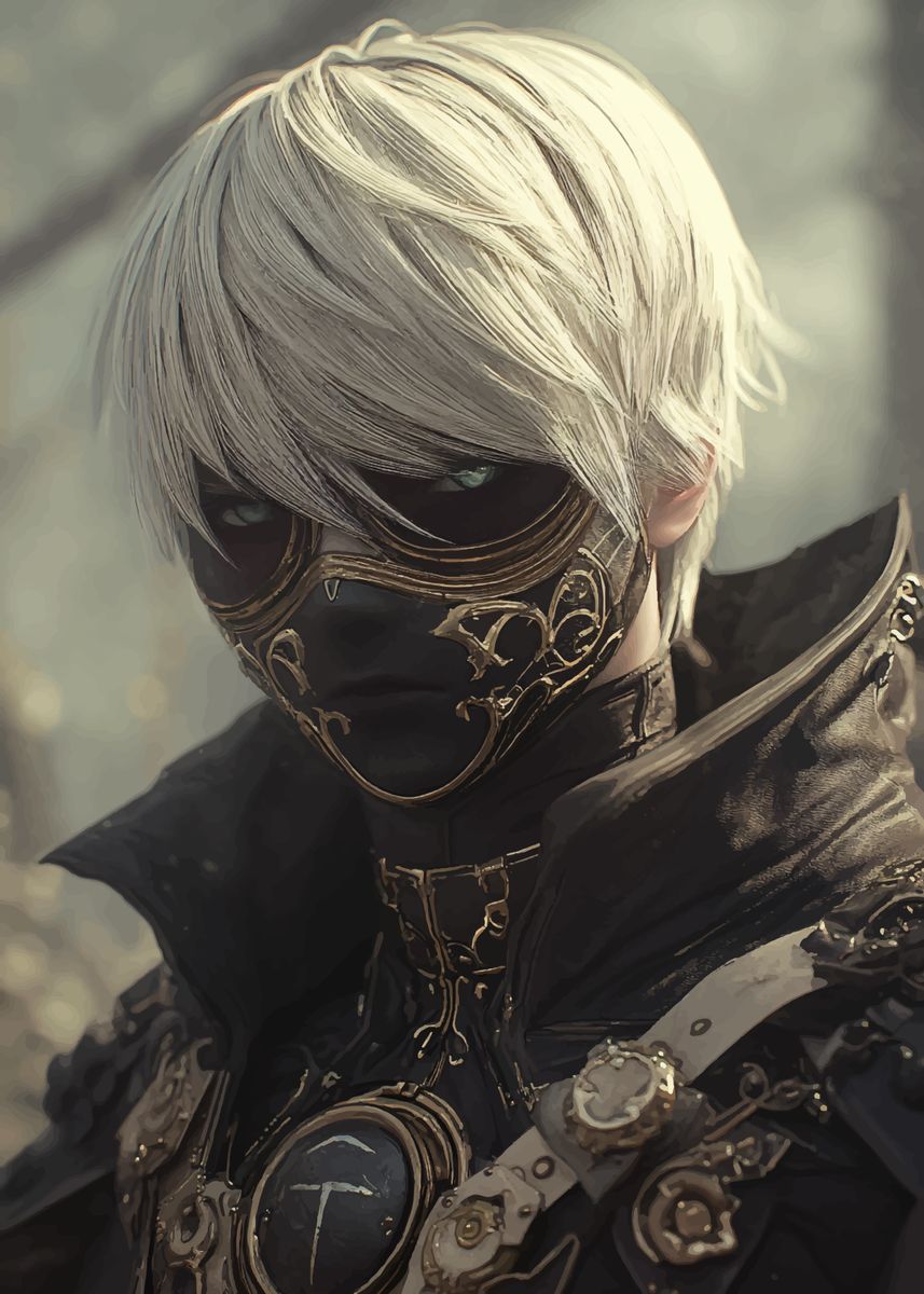 'nier automata 2B game' Poster, picture, metal print, paint by in here ...