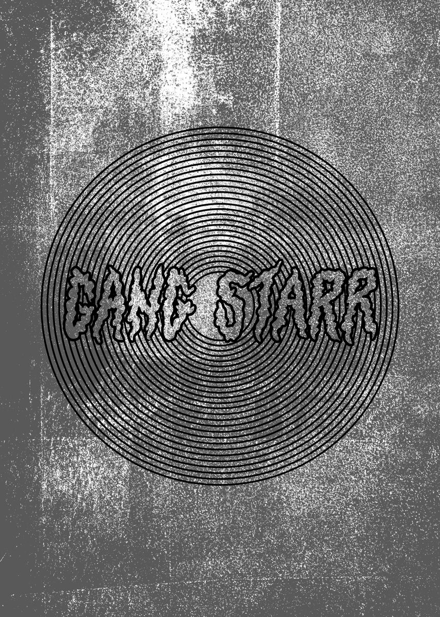 'Grunge Record Design' Poster, picture, metal print, paint by ...