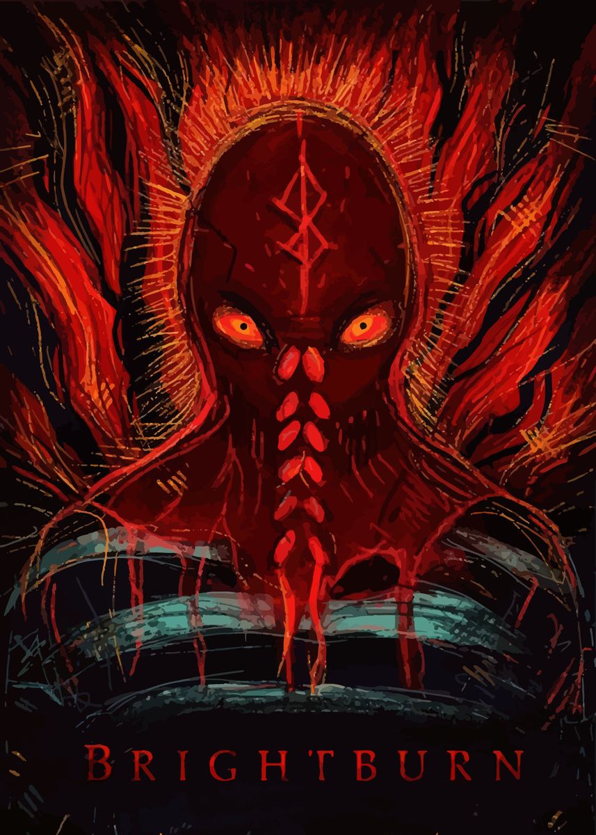 'Brightburn Poster' Poster, picture, metal print, paint by Rans Studio ...