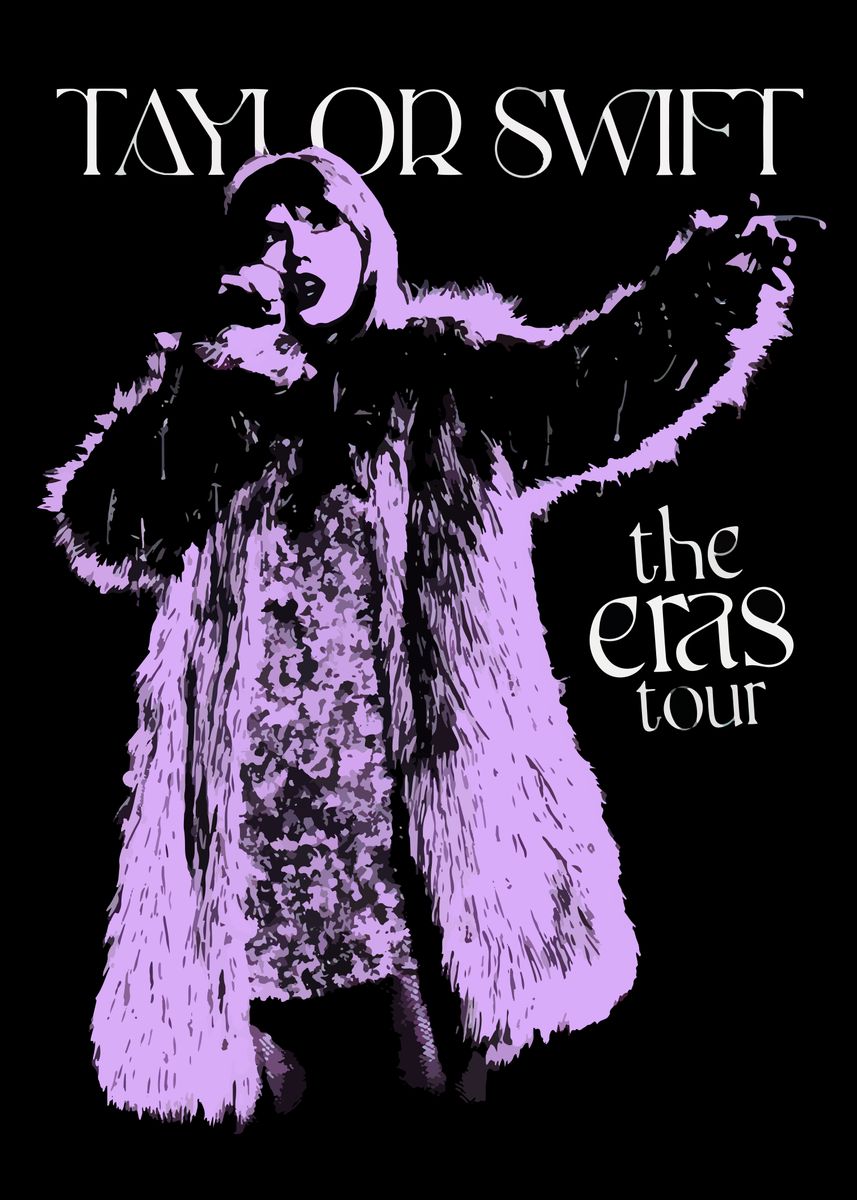 'Taylor Swift Eras Tour Pos' Poster, picture, metal print, paint by ...