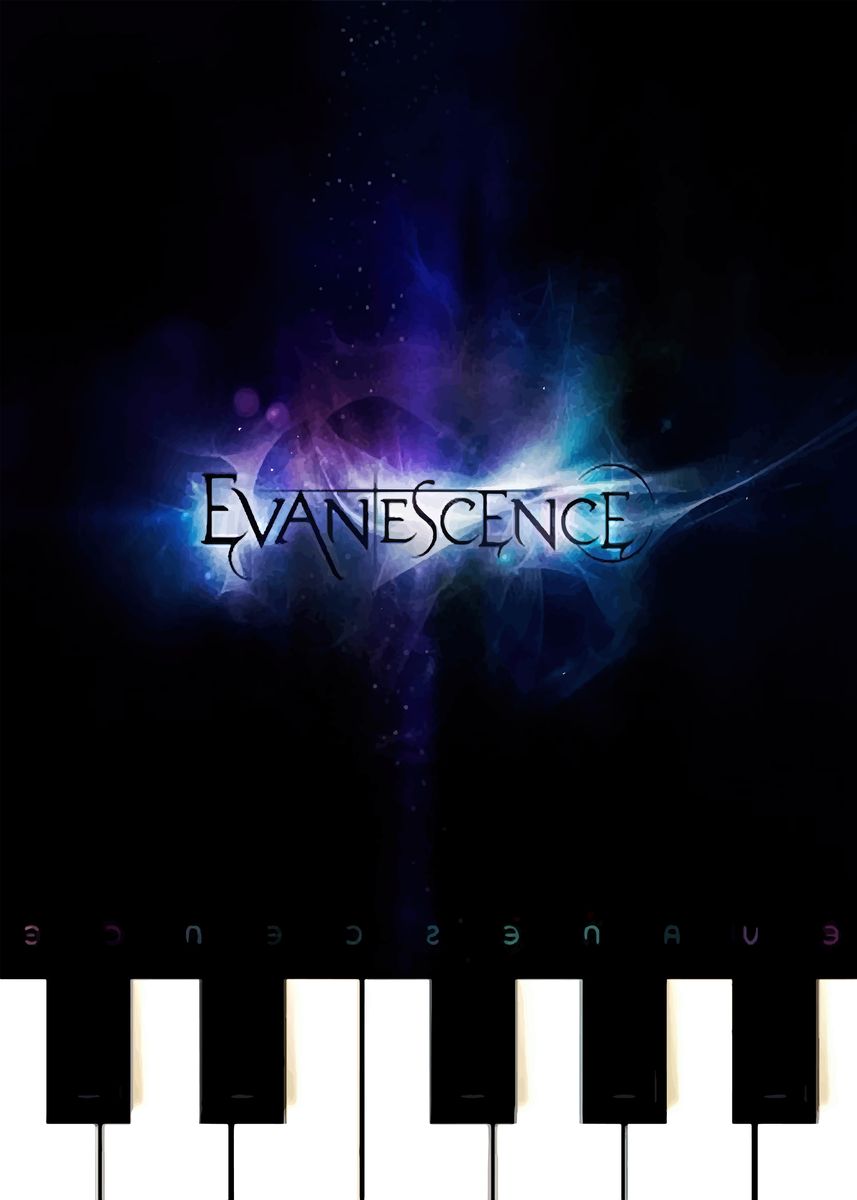 'Evanescence Band Logo' Poster, picture, metal print, paint by lisa ...