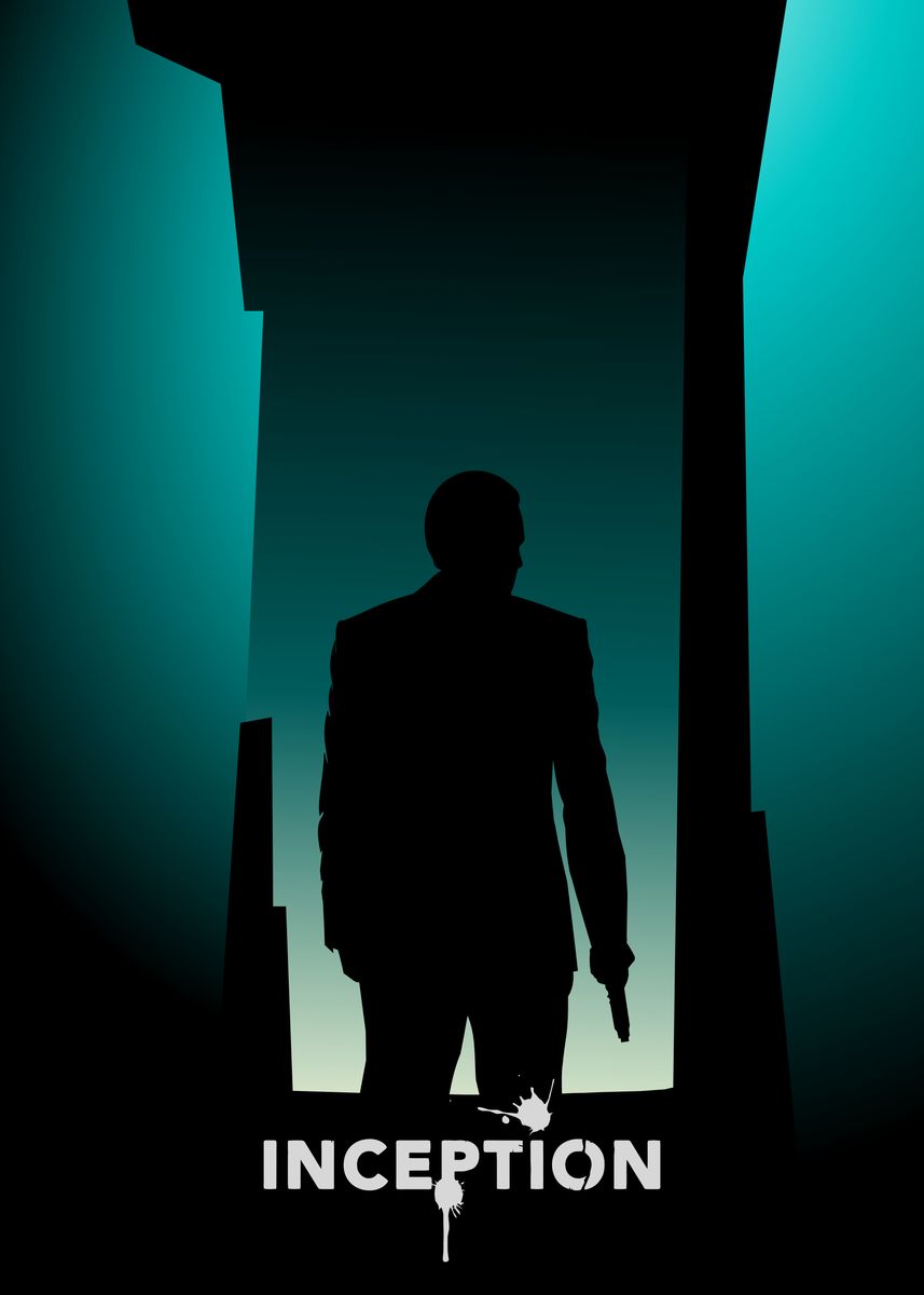 'Inception Movie Poster' Poster, picture, metal print, paint by Eloise ...