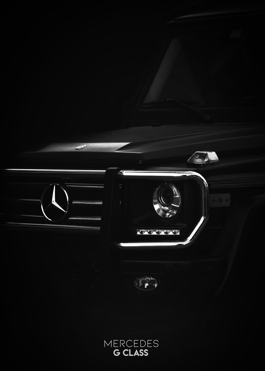 'Mercedes G-Class' Poster, picture, metal print, paint by Mehdi | Displate