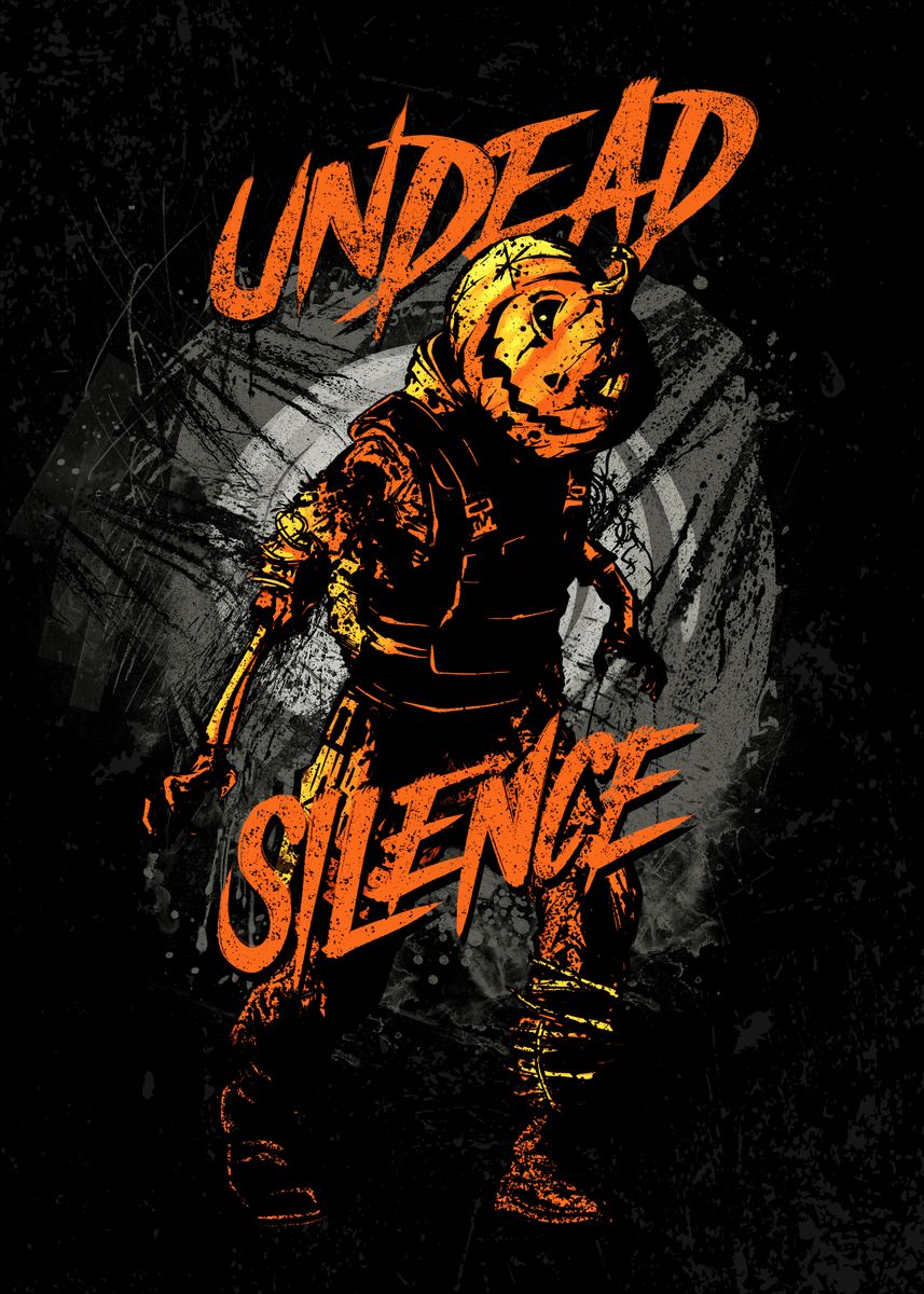 'Undead Silence' Poster, picture, metal print, paint by Call of Duty | Displate
