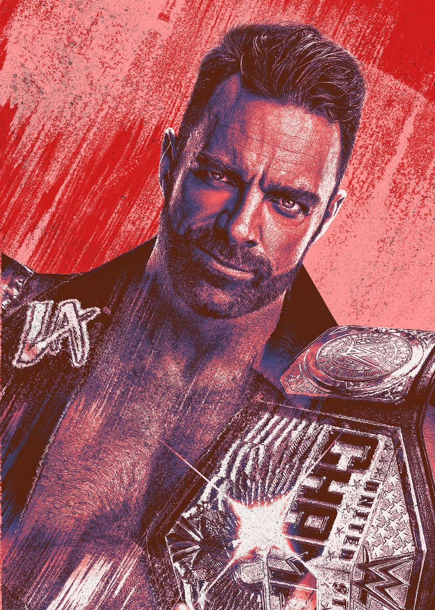 'LA Knight USC' Poster, picture, metal print, paint by vectoricky ...